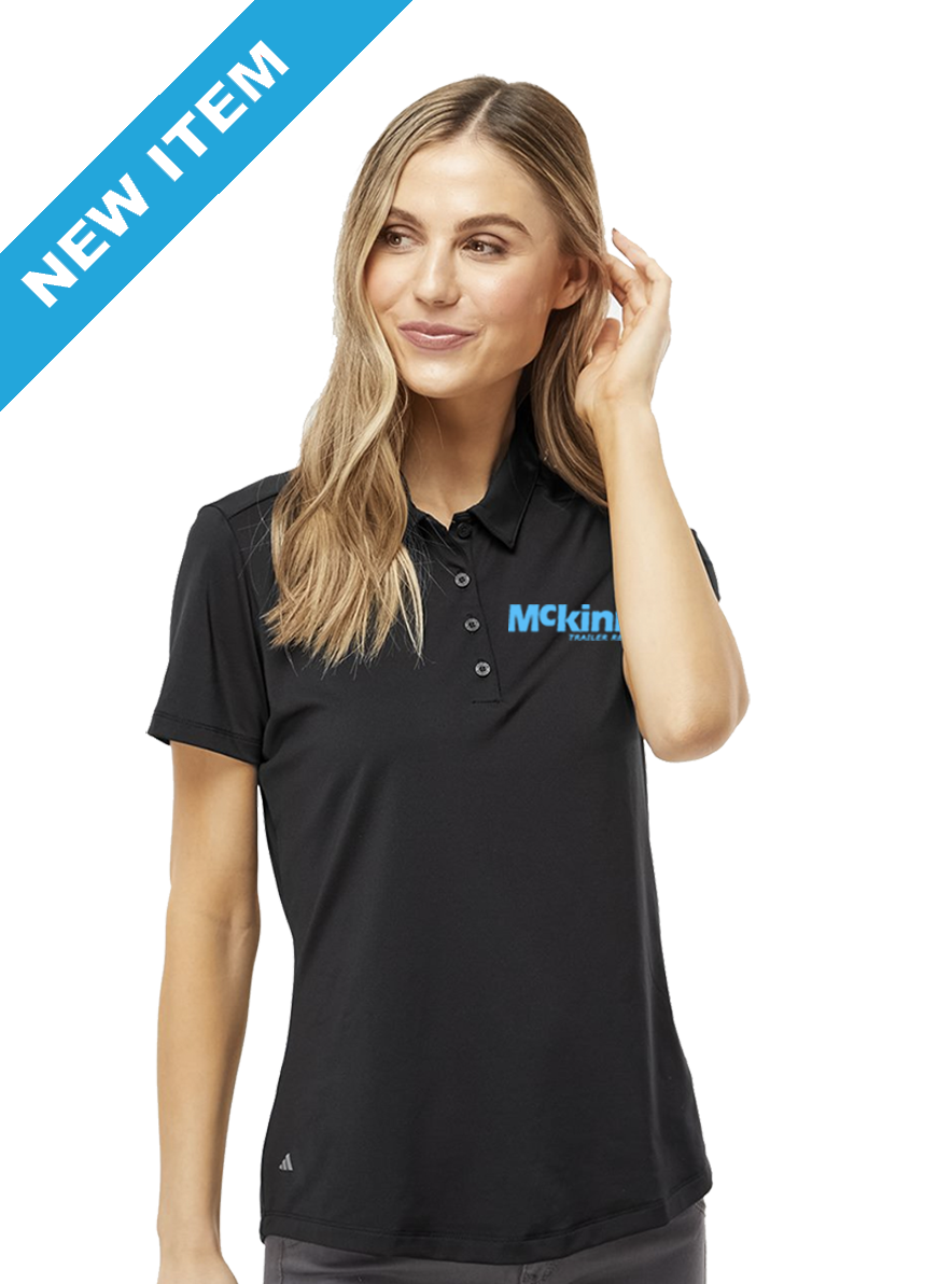 Women's - Adidas - Ultimate Solid Polo – MckinneyTrailerMerchandise
